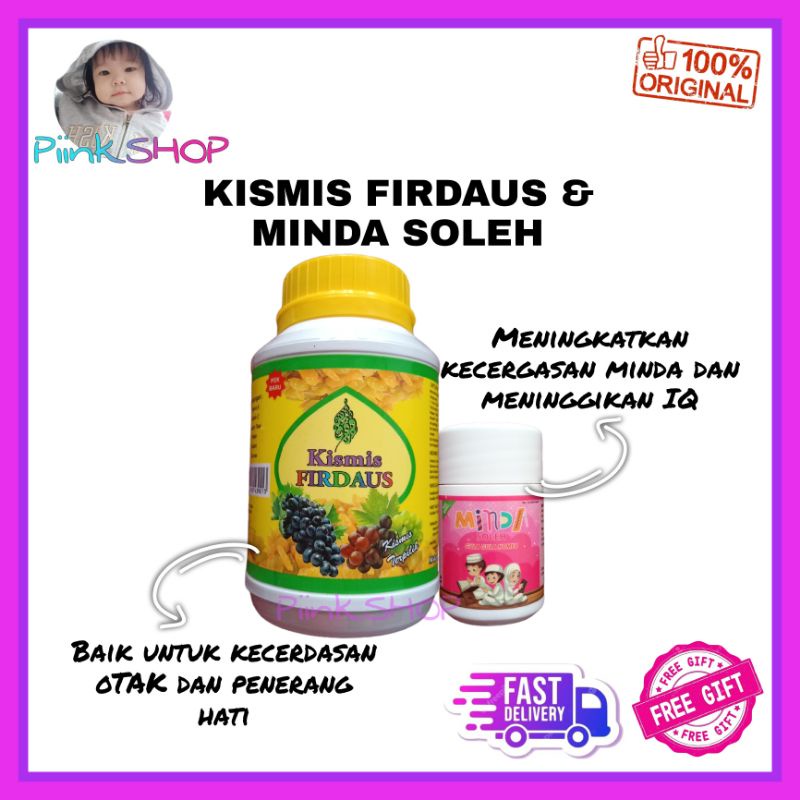 🔥 Ready stock 🔥Minda soleh IQ BOOSTER | Kismis Firdaus | Gula-gula ...