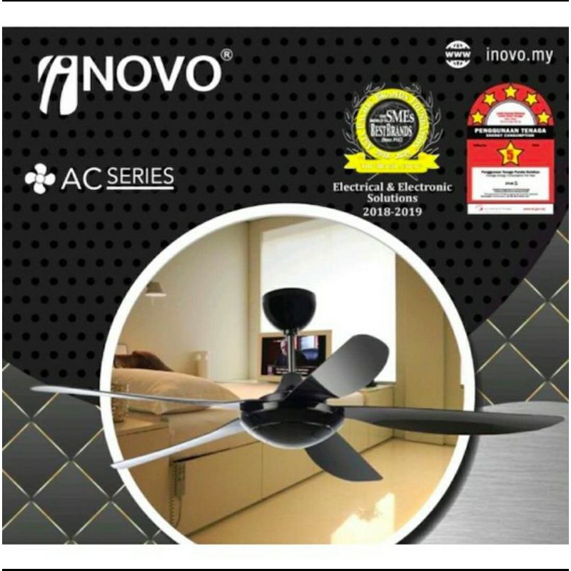 INOVO NEVIS 6 REMOTE CEILING FAN(2SETS/BOX) | Shopee Malaysia