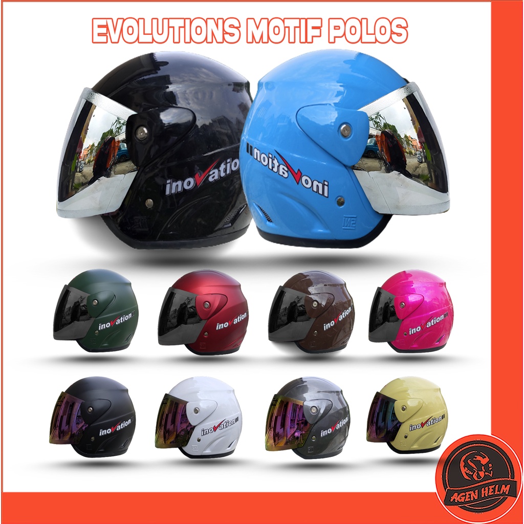 Evolution Helmet Plain evo sni Helmet | Shopee Malaysia