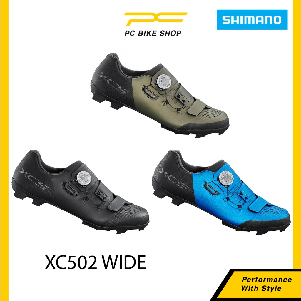 SHIMANO SH-XC502E XC5 XC502 WIDE MTB CYCLING SHOES | Shopee Malaysia