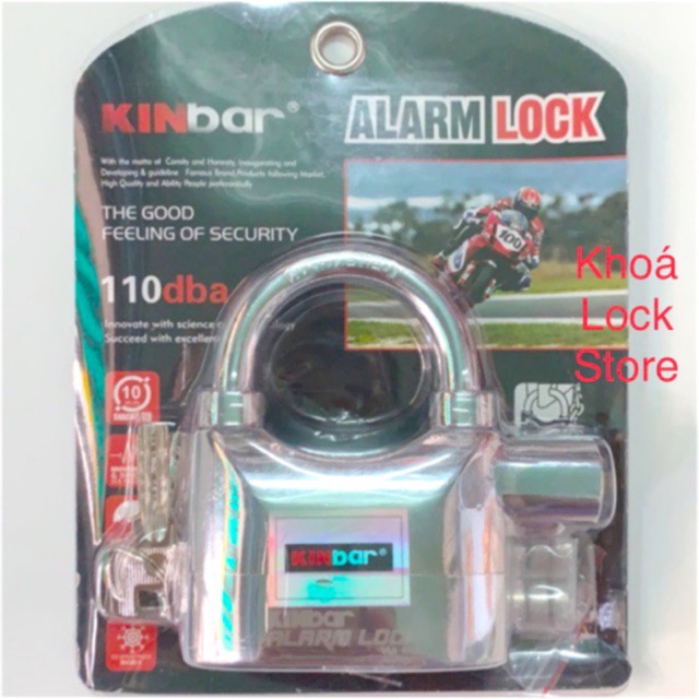 Genuine KINBAR alarm lock (white) | Shopee Malaysia