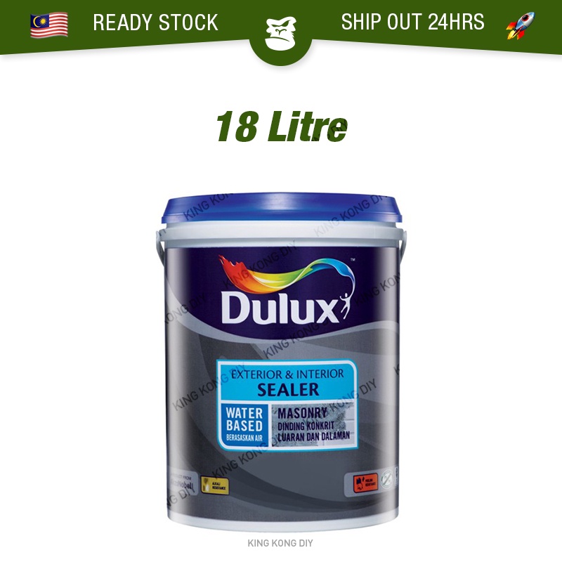 🔥READY STOCK🔥 18L ICI DULUX Inspire Exterior Interior White Wall Sealer ...