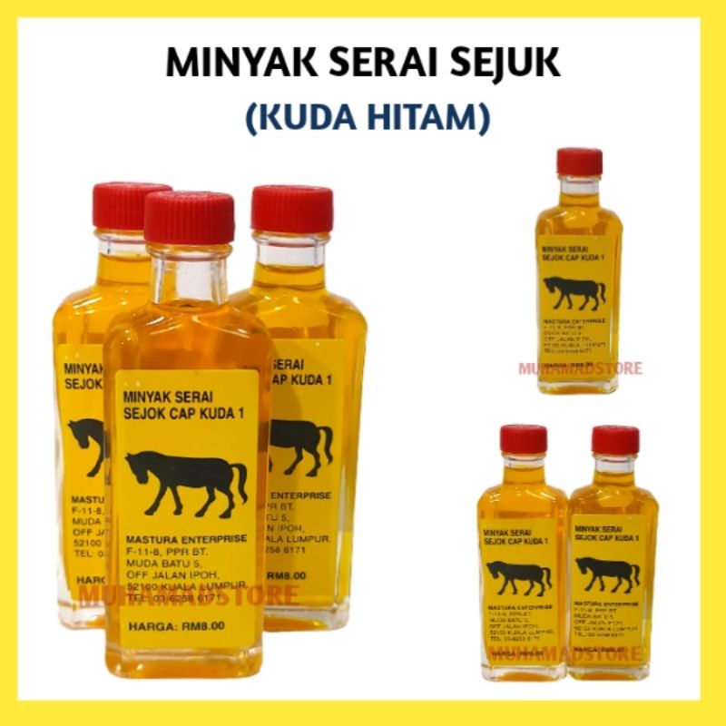 MINYAK SERAI SEJUK (KUDA HITAM) | Shopee Malaysia