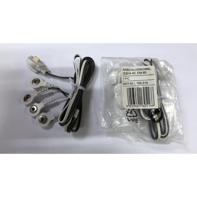 (Original) Beurer Digital Tens/EMS 80 cable (one pair-black and white ...