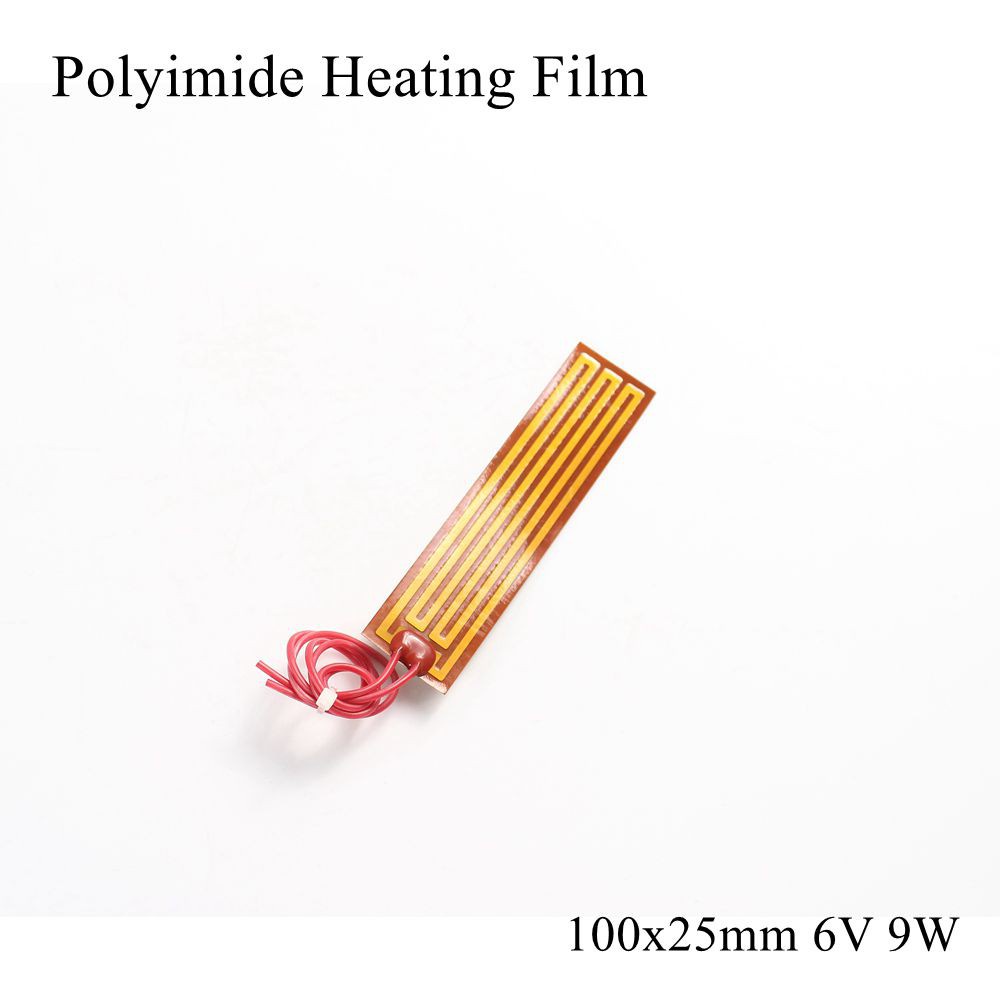 5V 12V 24V PI Heating Film Plate Polyimide Heating Electric Heated ...