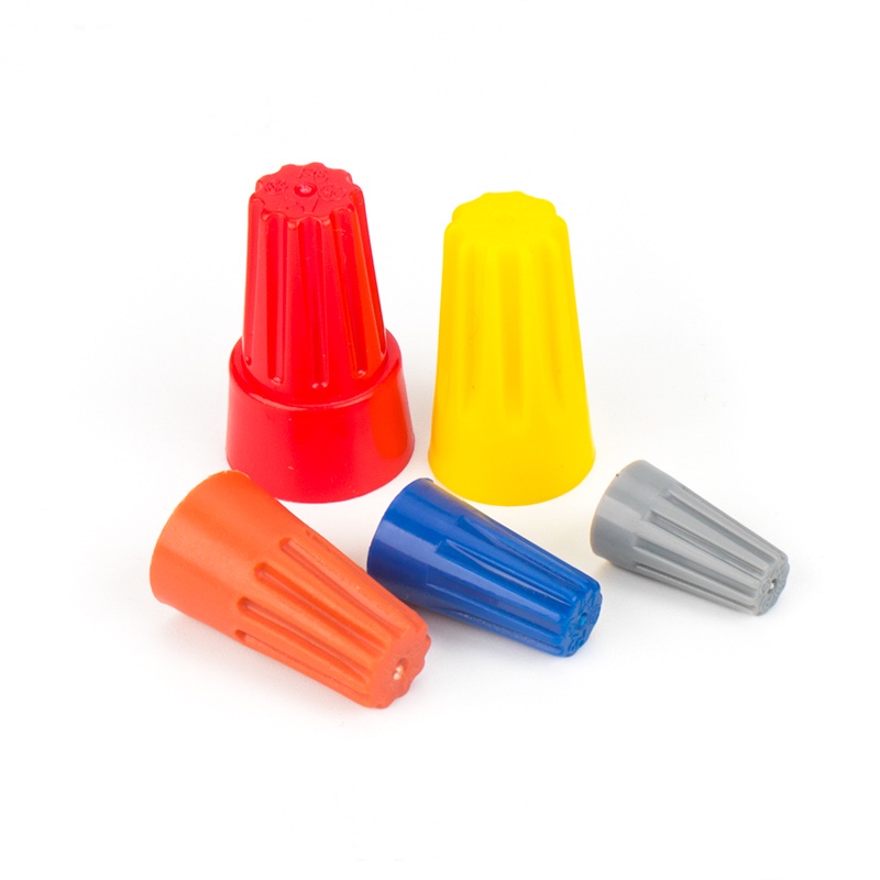 50 PCS spring screw type P1 wire connector wire connector rotary closed ...