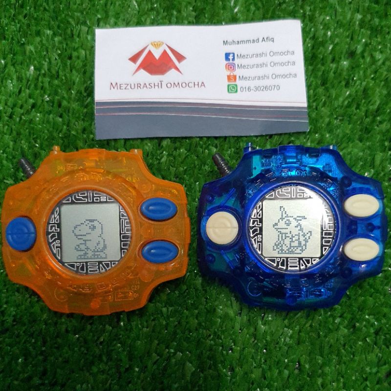 Digimon Digivice D2 Version 1 Blue & Orange - Original Bandai | Shopee ...
