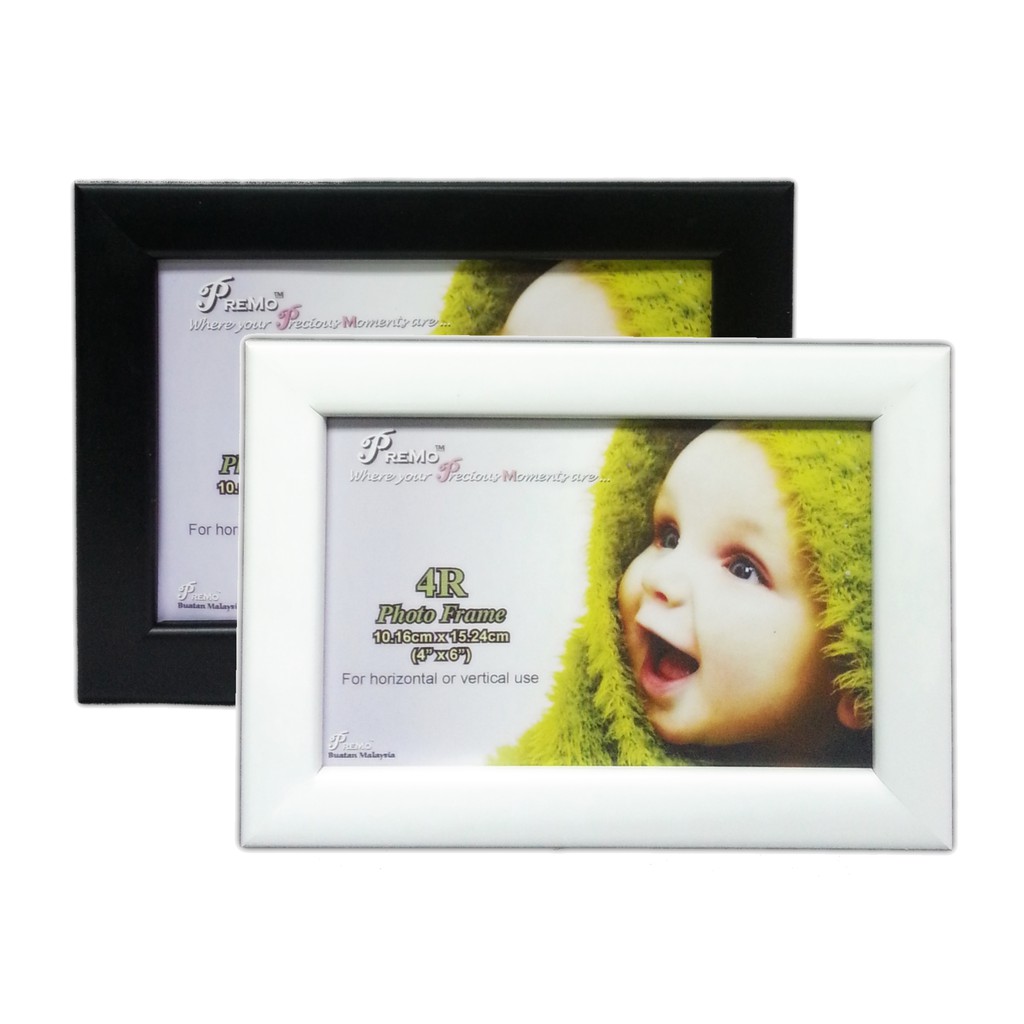 PREMO 3R- 4R -5R Photo Frame-Single Slot -Tabletop Wall Hanging Display ...