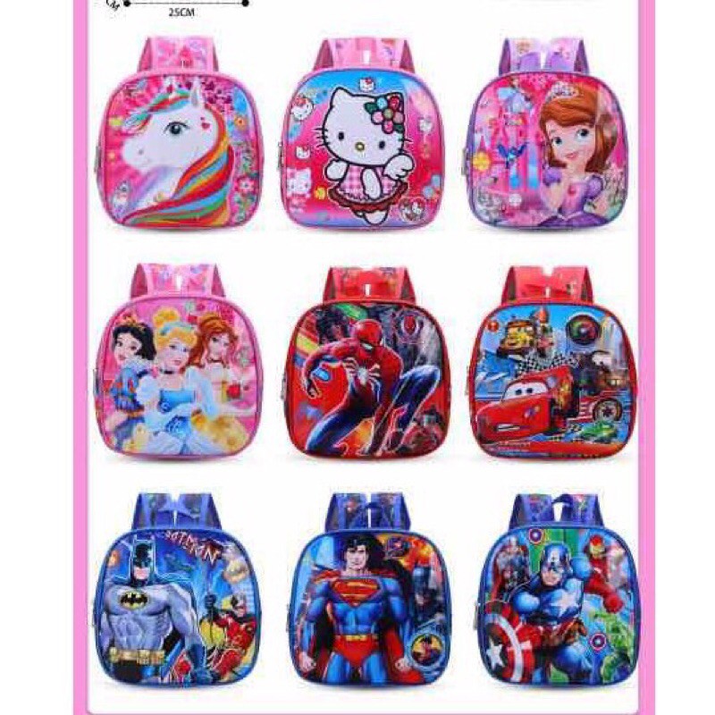 Waterproof Kids Backpack 10 inches | Shopee Malaysia