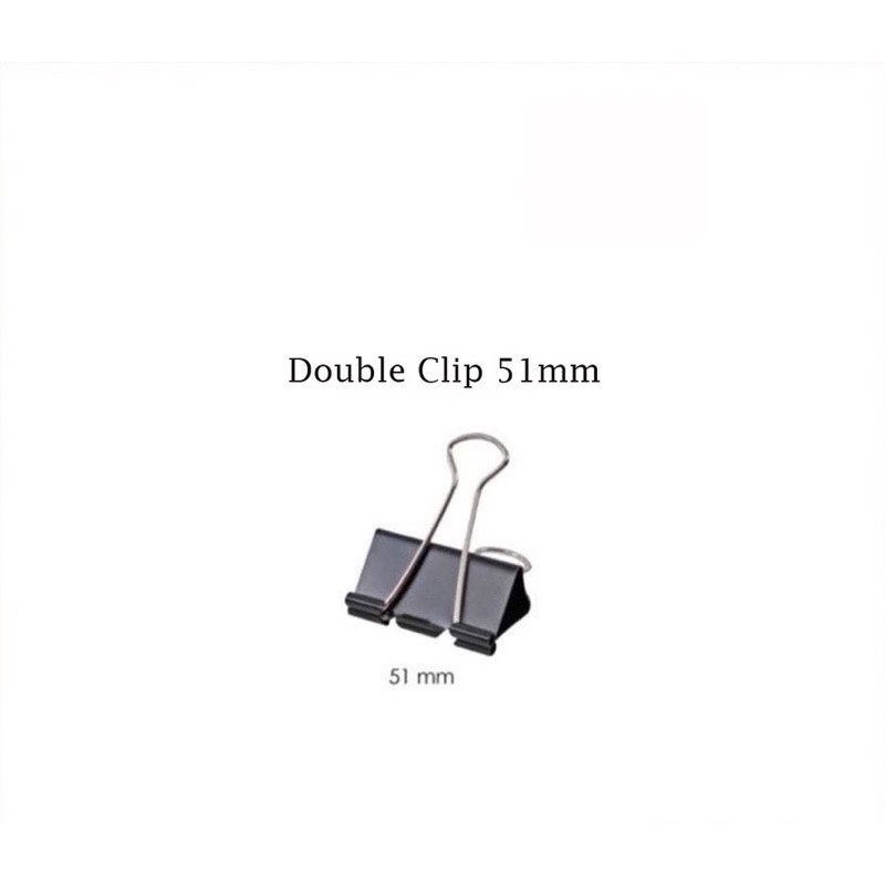 🔥BINDER CLIP/DOUBLE CLIP 1BOX 12PCS(51MM,41MM,32MM,25MM,19MM,15MM ...