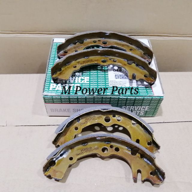 Perodua Brake Shoe Kenari Kelisa Rear Brake Shoe Set (04495-97202) Brake Shoe Belakang Break ...