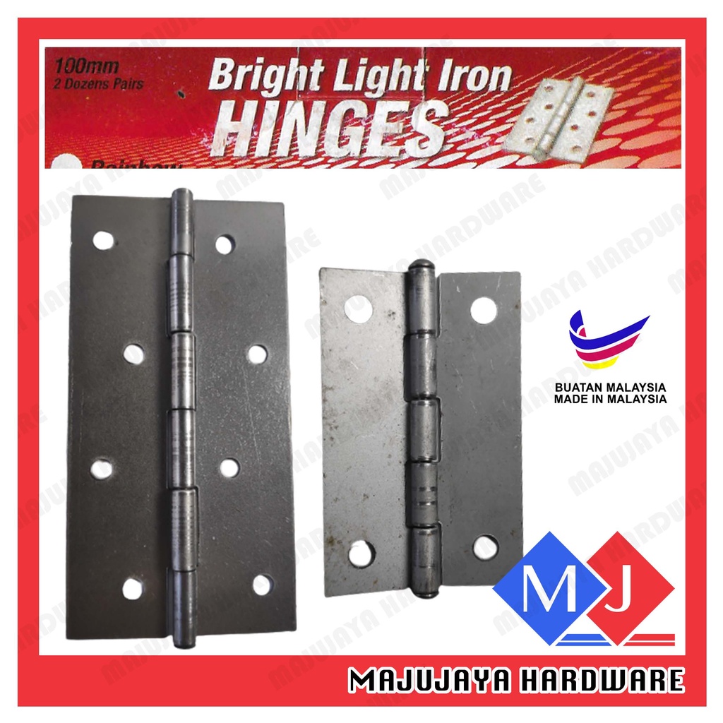 SAKURA Quality Bright Light Iron Door Hinge Fitting Ensel Pintu Rumah ...