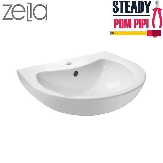 ZELLA L-211 WALL HUNG BASIN / SINKI BILIK AIR / WASH BASIN / BATHROOM ...
