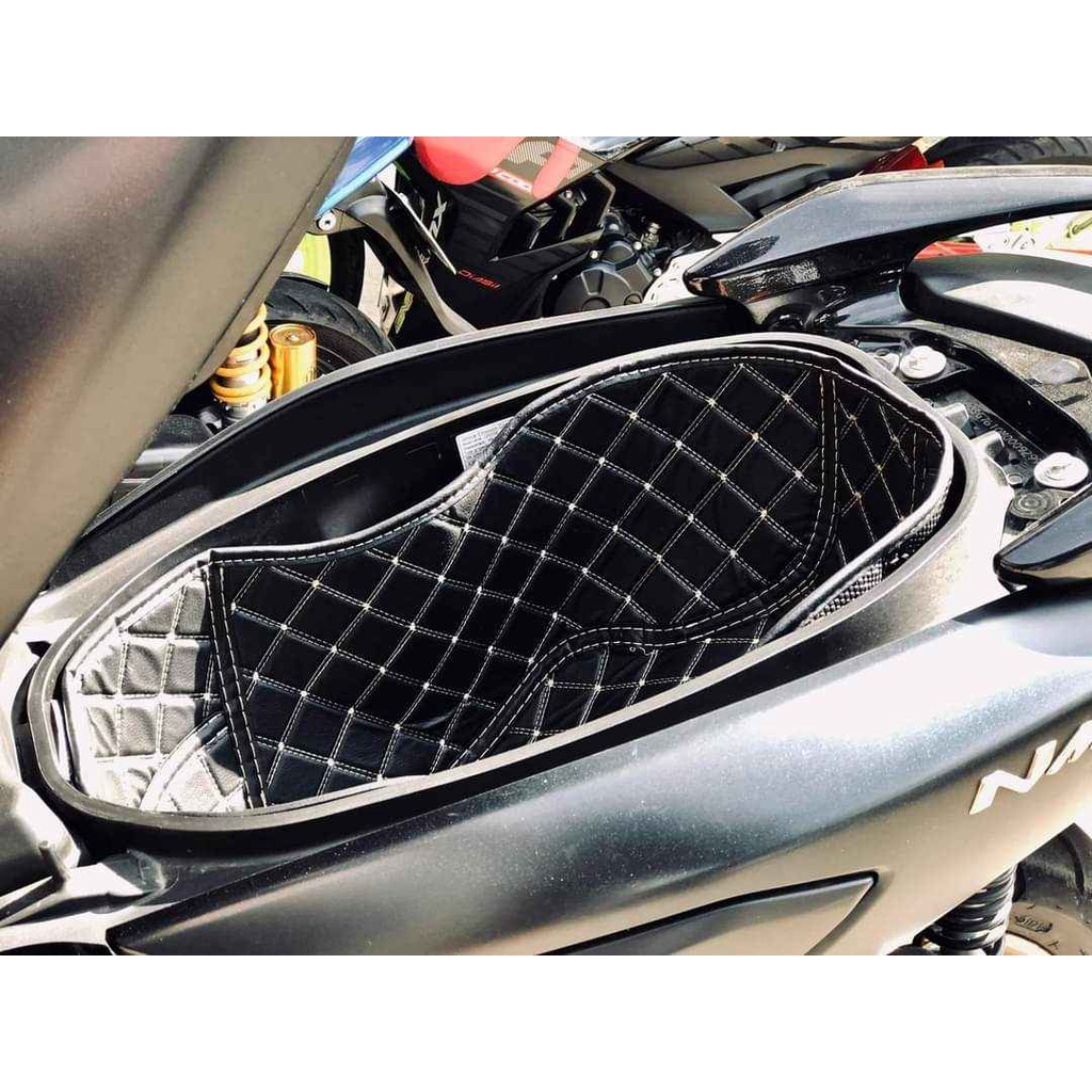 UBOX leather cover inner compartment under seat for Aerox Nmax V1 V2 ...