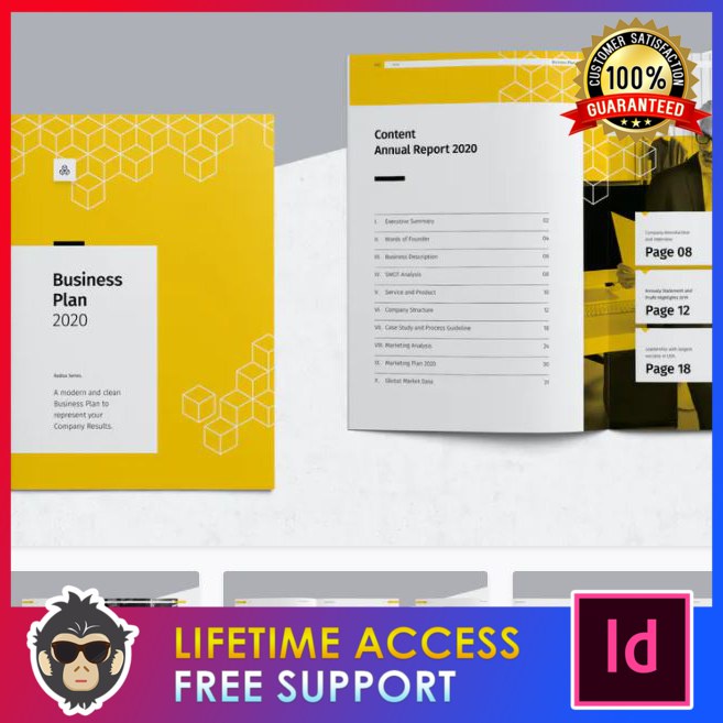 Business Plan Profile Indesign | Shopee Malaysia
