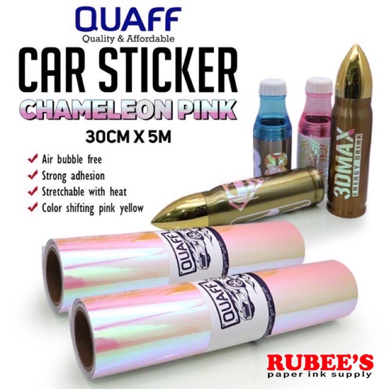 QUAFF Car Sticker 12" Chamellon (305mmx5meters) | Shopee Malaysia
