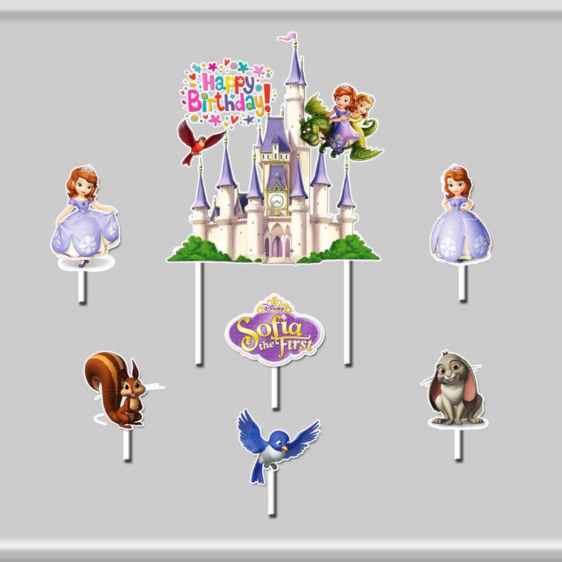 Sofia happy birthday Cake topper | Shopee Malaysia