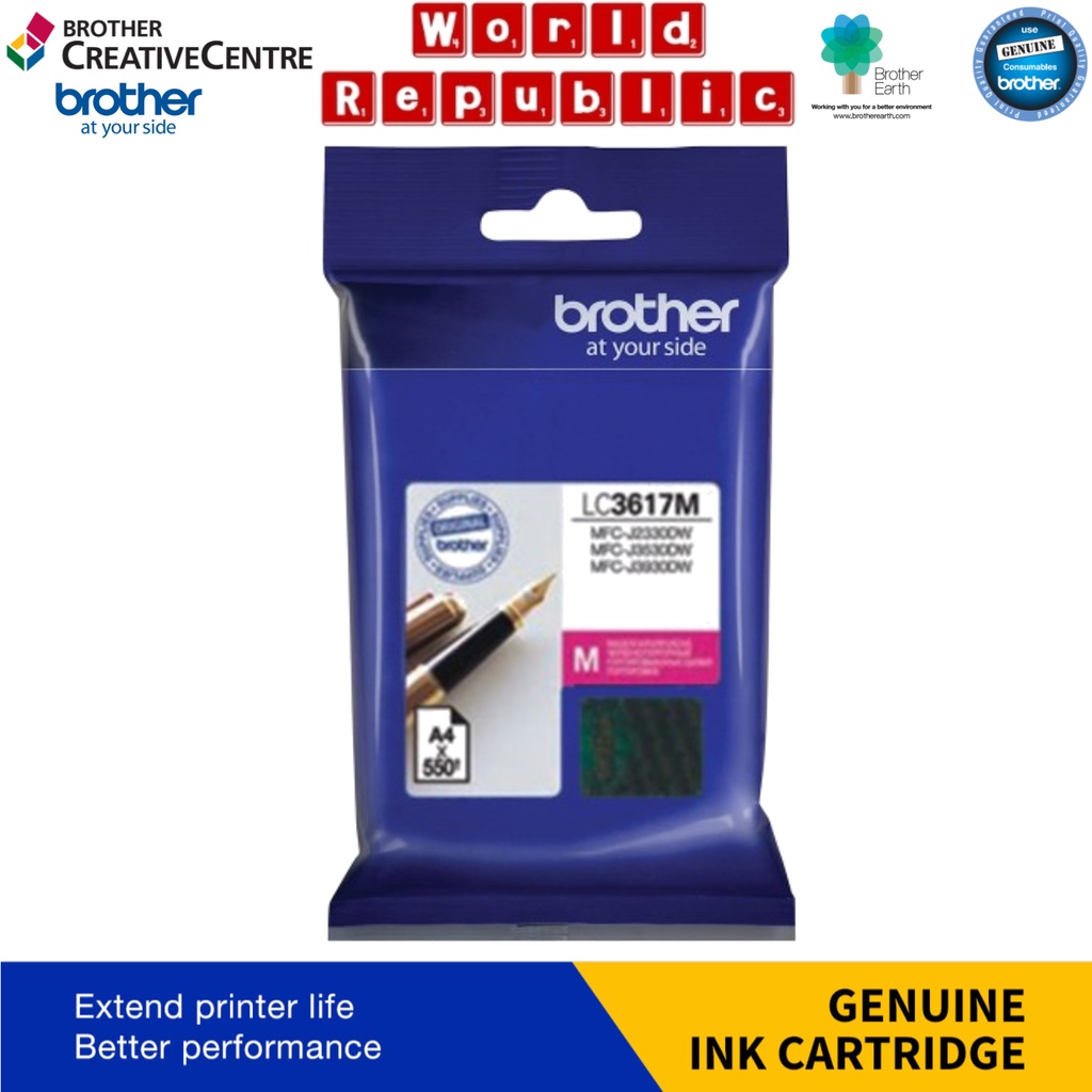 ORIGINAL BROTHER LC-3619XL 3619XL LC3619 LC3619XL LC3617BK LC3617 LC ...