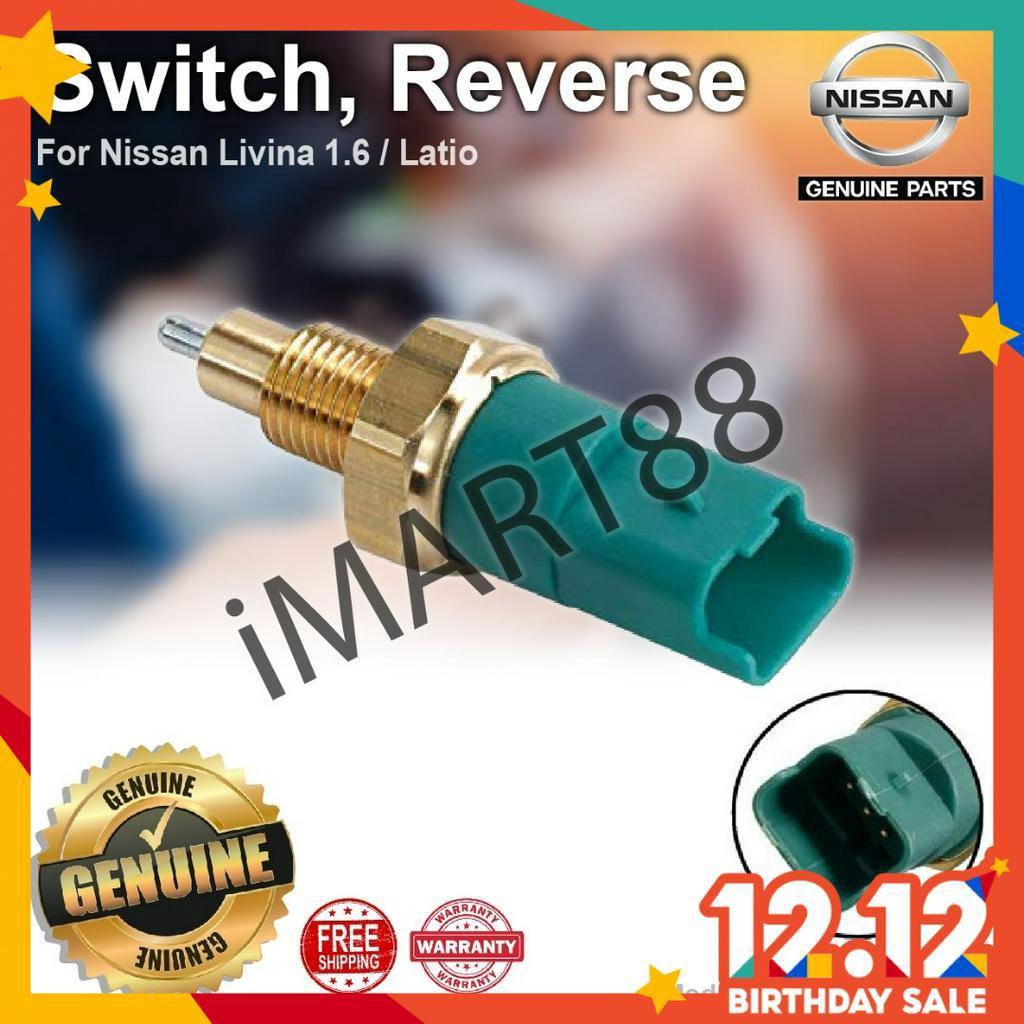 100% Genuine Reverse Light Switch Premium Quality Nissan Livina Latio ...