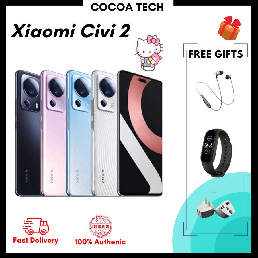 Xiaomi Civi 2 Mi Civi2 AMOLED 120Hz Snapdrago7Gen1 67W Fast Charger Xiaomi civi Phone 5G Xiaomi ...