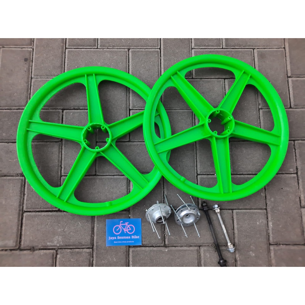 Bicycle Star Racing Rims Size 20" PLASTIC FULL SET/JAGUAR/Realpict ...