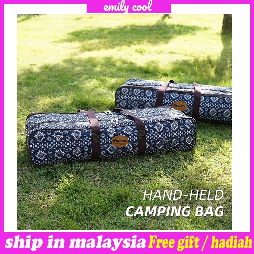 [M'sia] Tent Pole Storage Bag Waterproof Camping Equipment Outdoors ...