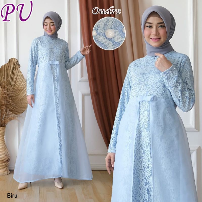 Oudre Gamis maxi invitation gown walimatul wedding gown bridemaids ...