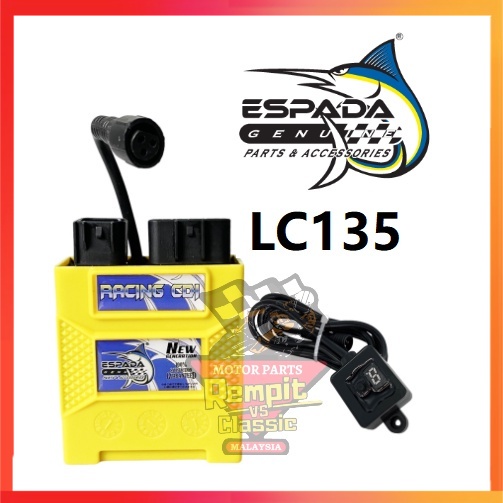 REMPIT LC135 LC 135 V1 V2 V3 V4 V5 V6 V7 Espada ECU CDI Unit Racing 9 ...