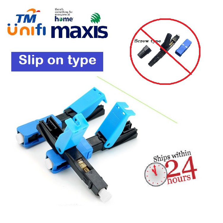 Unifi FASC Fiber Optic Fast Connector (100pc) | Shopee Malaysia
