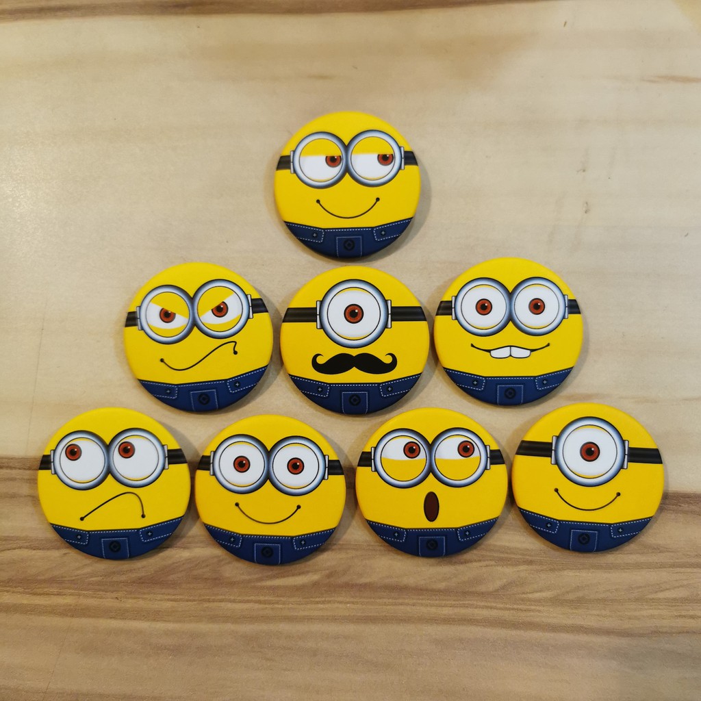 Button Badge MINION 45mm ⚡️READY STOCK⚡️ | Shopee Malaysia