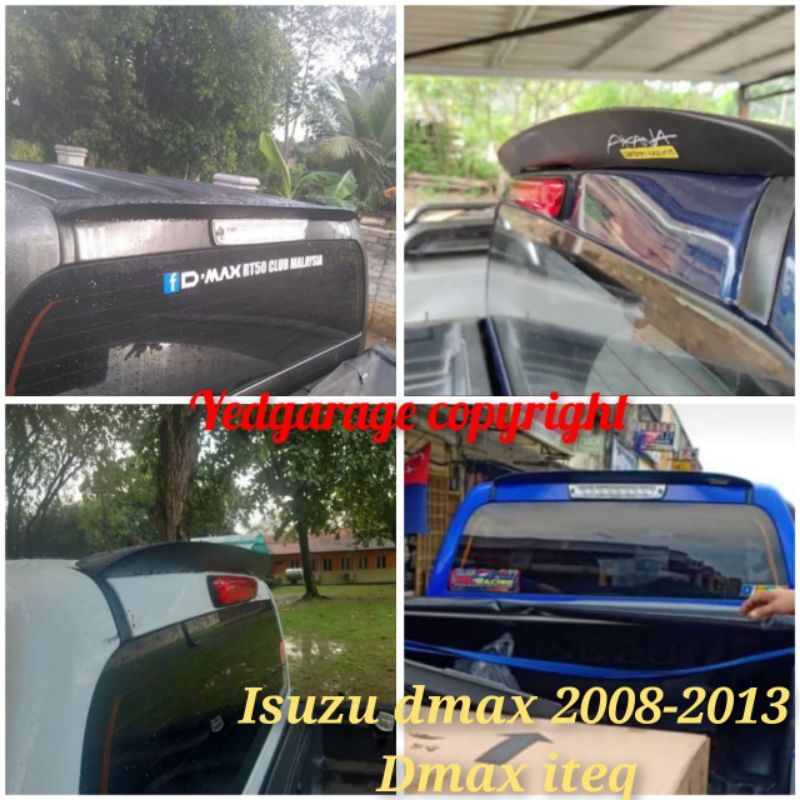 AKANA STYLE SPOILER ISUZU DMAX (OLD DMAX) D-MAX ITEQ | Shopee Malaysia