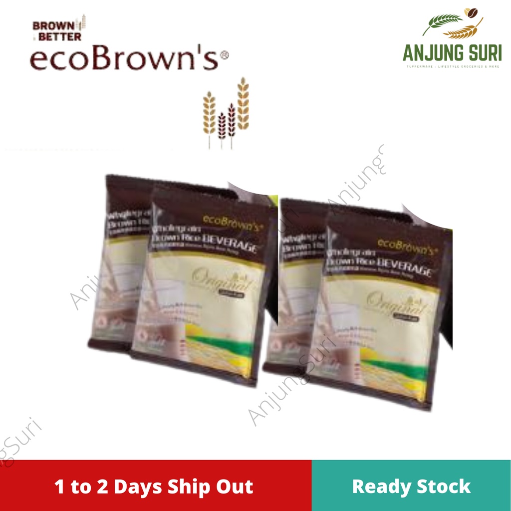 ecoBrown's Original Beverage Minuman Beras Perang Eco Brown Malt Extract | Shopee Malaysia