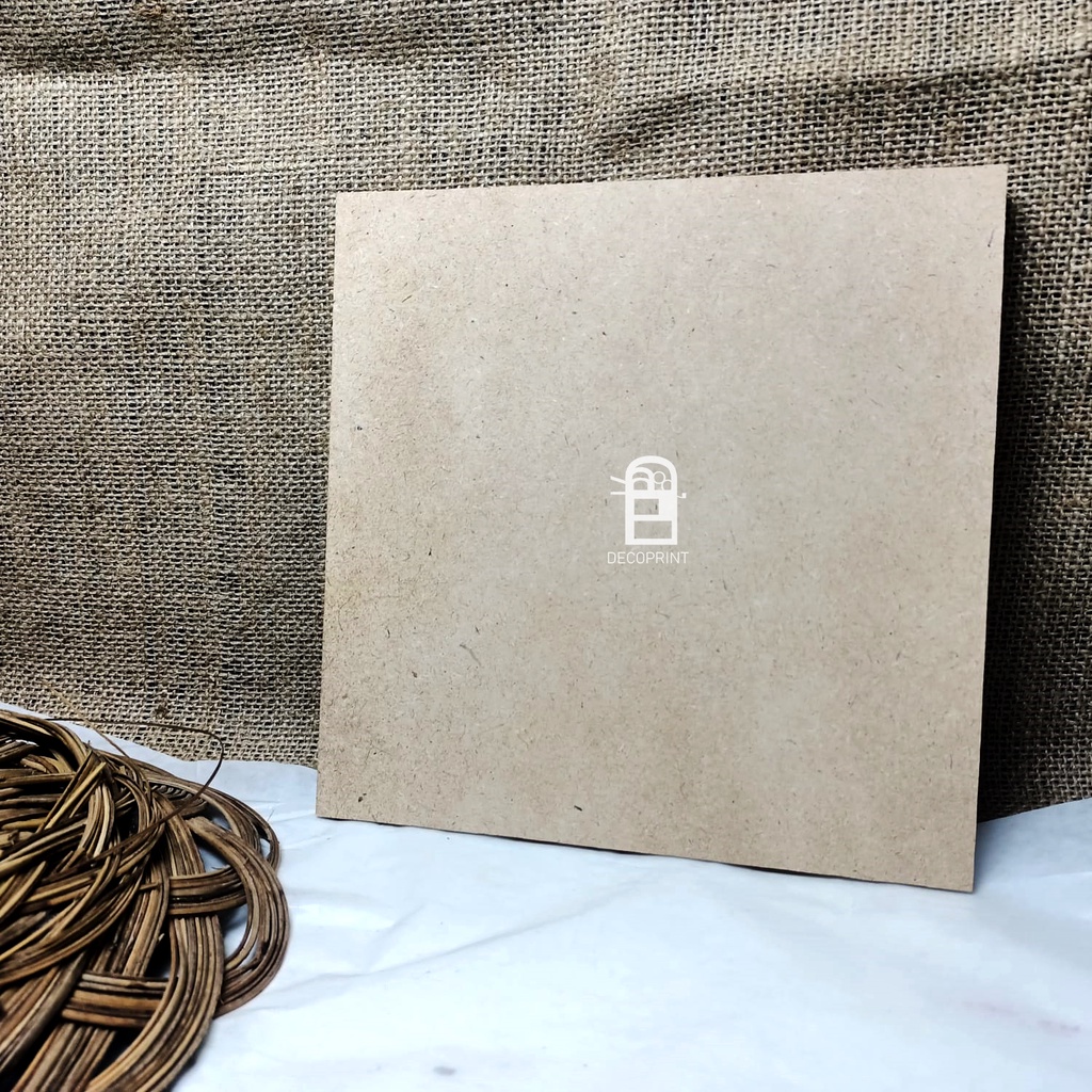 KAYU HIASAN DINDING 9mm Thick MDF Board Size 20x20 Material for Wall ...