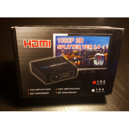 offer ~ 1 to 2 / 1 to 4 HDMI SPLITTER TV SCREEN SHARING DUPLICATE ...