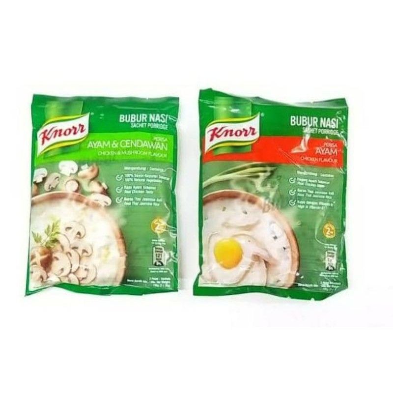 Knorr Bubur Nasi (Sachet Porridge) 3X35g | Shopee Malaysia