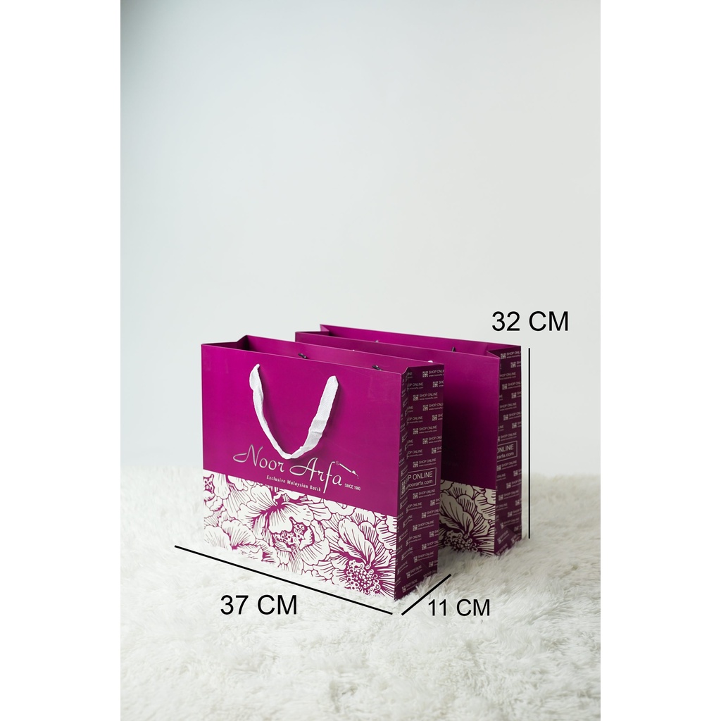 (O) Noor Arfa Gift Box Paper Bag Woven Bag Part1 | Shopee Malaysia