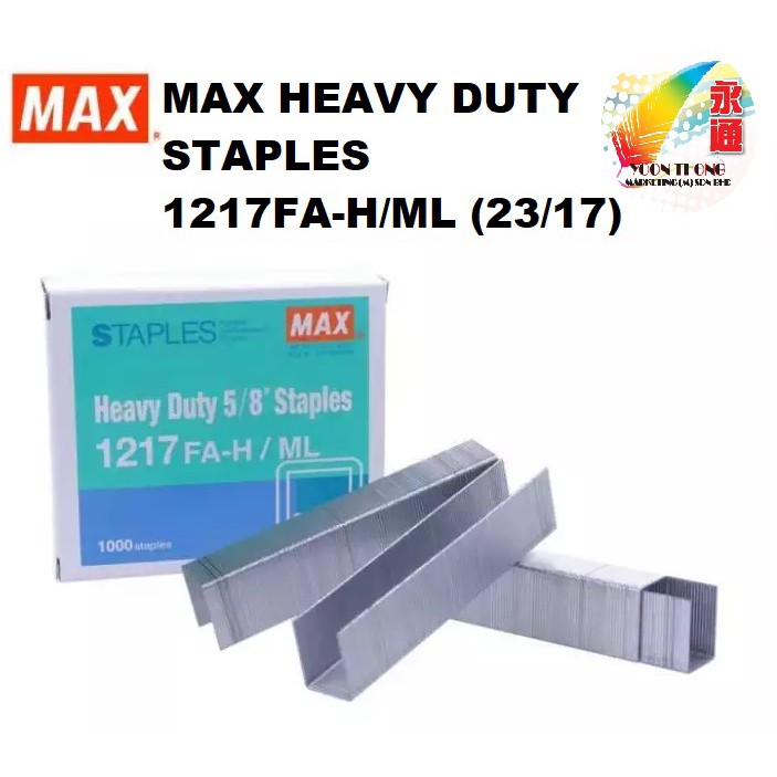 MAX Heavy Duty Staples /Stapler Bullet Refill / Dawai Kokot / Ubat ...