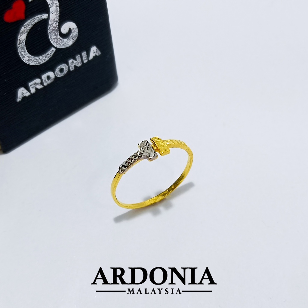 ARDONIA Cincin Tiffahny 375 (9K Gold / 375 Gold | Shopee Malaysia