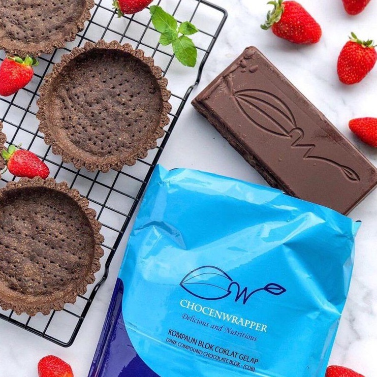 NOKONA Dark Compound Chocolate Block 1kg HALAL Coklat Kompaun Gelap ...