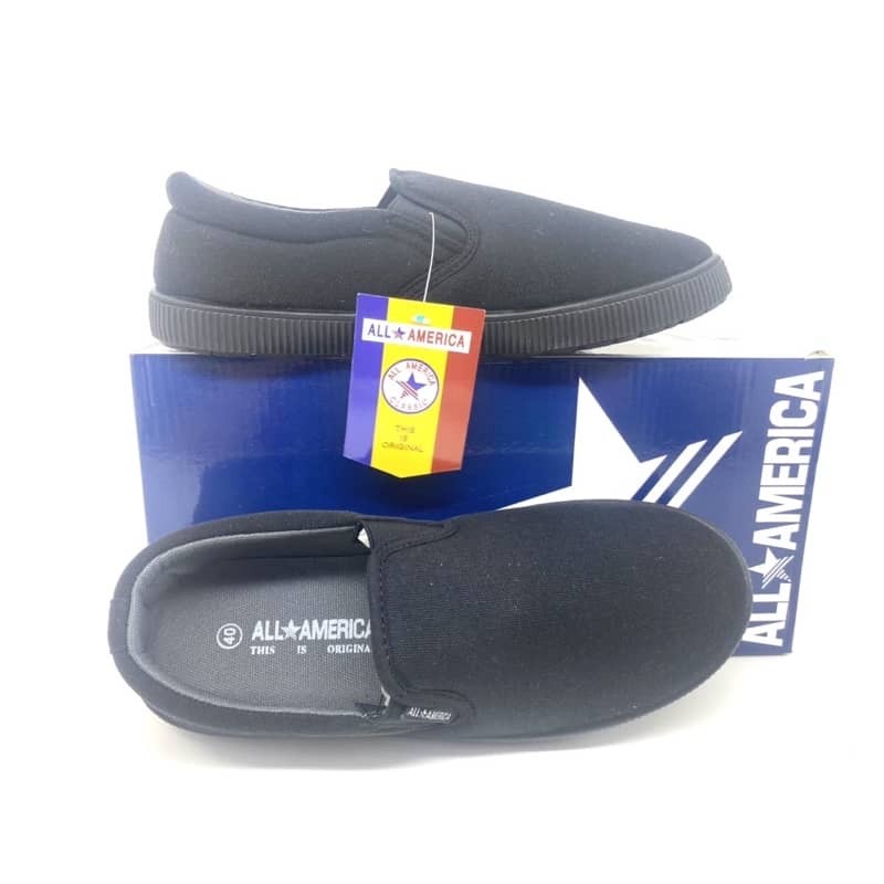 🇲🇾Ready stock 🇲🇾All America Black School Shoe | Kasut Sekolah Hitam ...