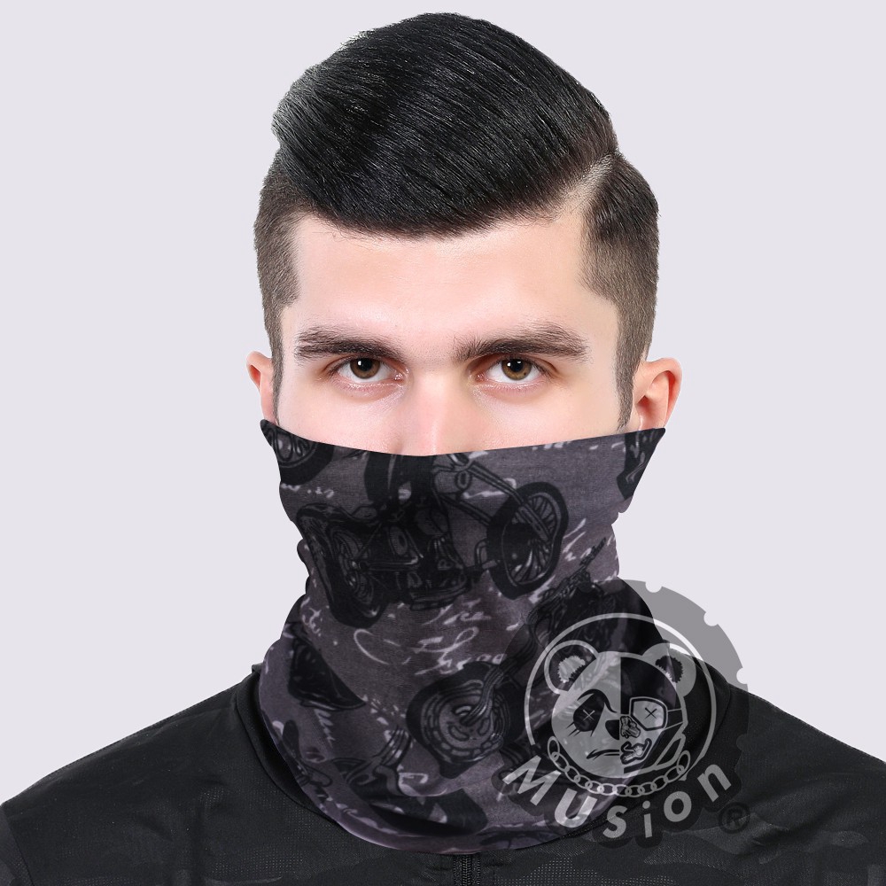 Musion Harley Anti Dust UV Buff Bandana Head Scarf Mask | Shopee Malaysia