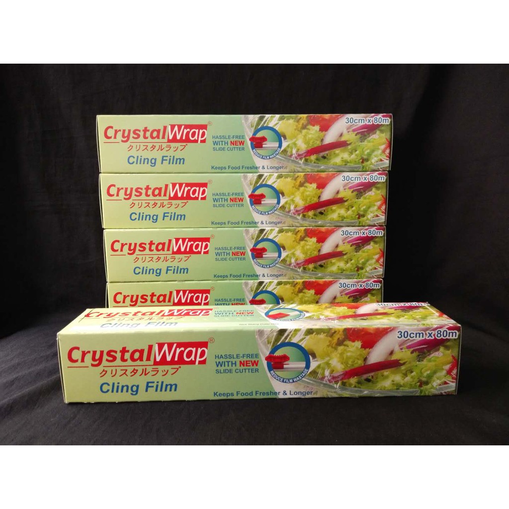 CrystalWrap Food Wrapping Film 30cm x 80meter | Shopee Malaysia