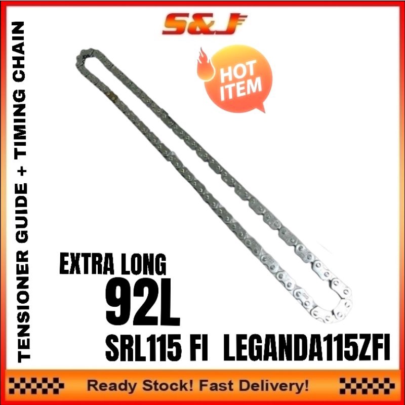 YAMAHA SRL115 FI LAGENDA115 FI SRL115FI CHAIN TENSIONER GUIDE + TIMING ...