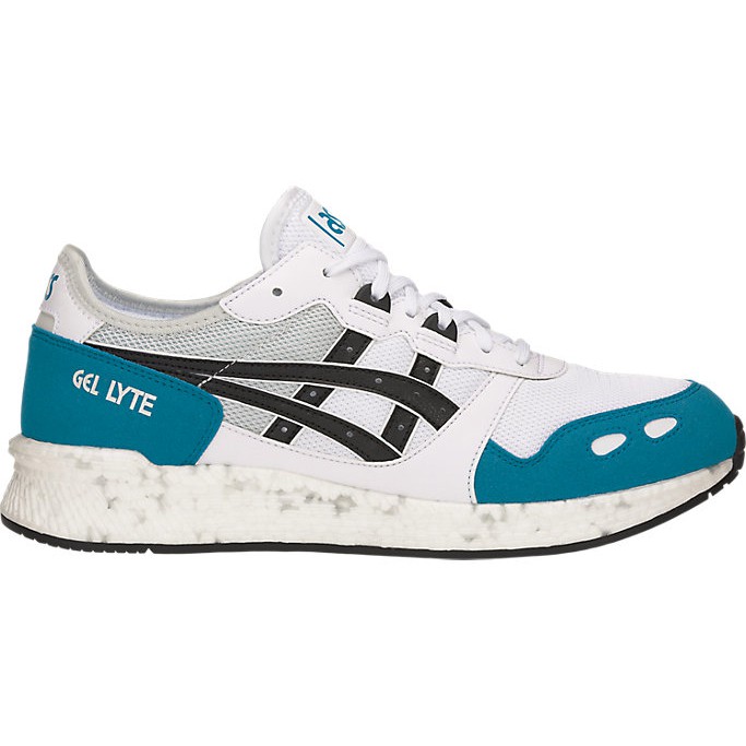 Hyper Gel Lyte | Men | White / Teal Blue | Shopee Malaysia