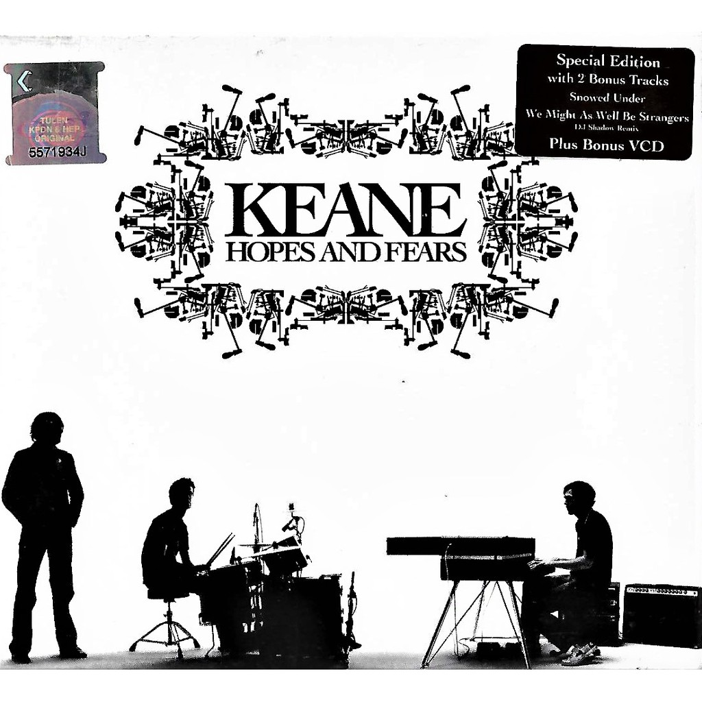 KEANE - Hopes And Fears ( CD + VCD + Bonus Tracks ) Special Edition ...
