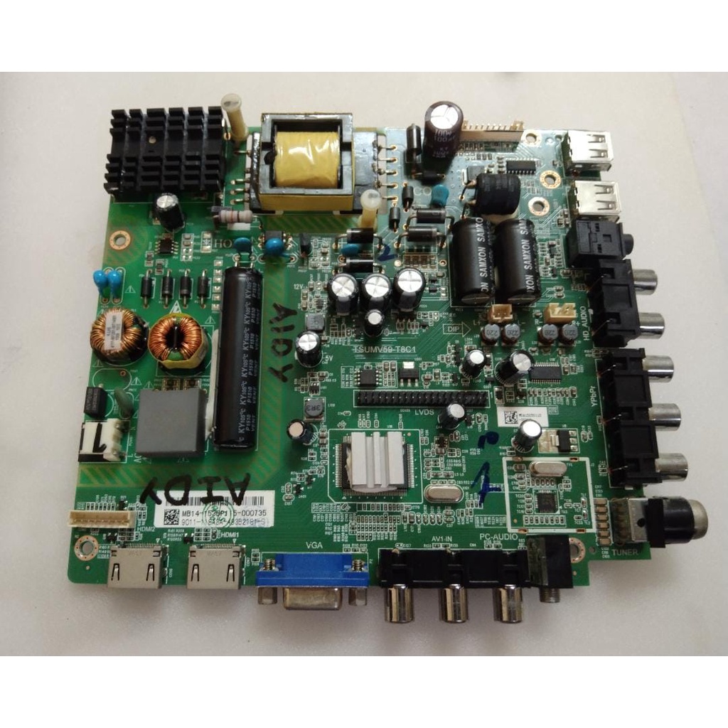MAIN BOARD TV PHILIPS 42PFA4609S/98 MODEL TSUMV59-T8C1 (USED) | Shopee ...