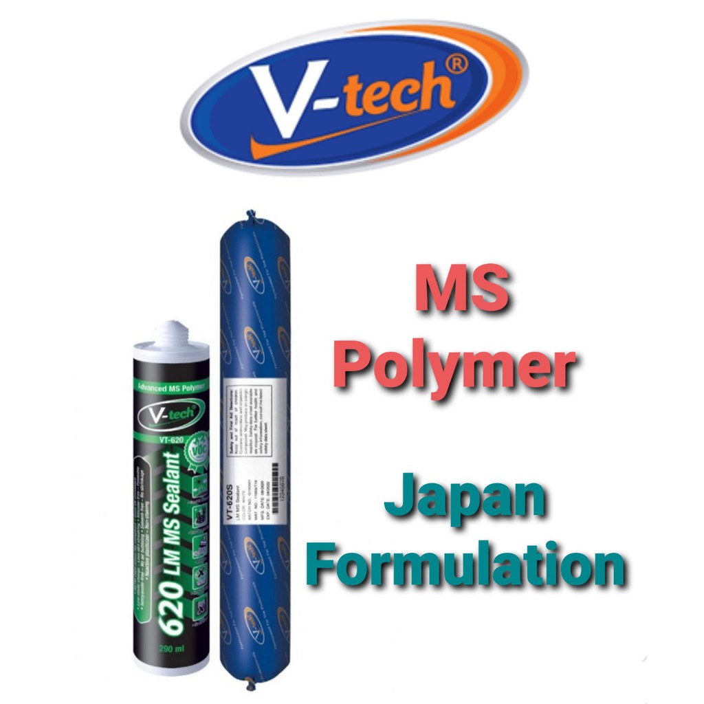 Vtech 620 LM MS Polymer Adhesive / Sealant (290ml) | Shopee Malaysia