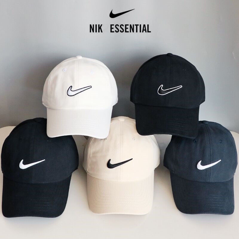 NIKE Hat Female Sun-Proof Soft Top Ins Baseball Cap Male Peaked Cap ...