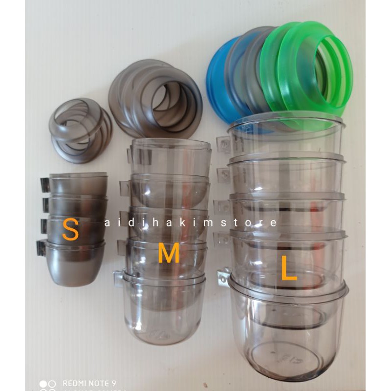 [ Buy 10 Free 1pc ] Cawan Bulat/Colok Burung/Bekas air @ makanan burung ...