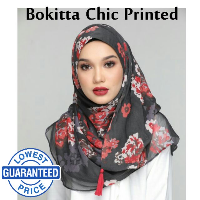 🌸[3PCS RM100] Bokitta Chic printed with Tassels and tag original ...